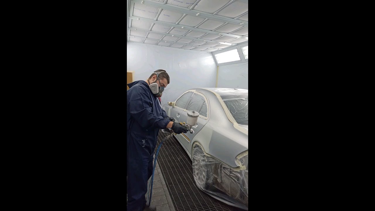 Vopsitorie auto Cum sa vopsesti o masina si cum sa faci un blend. - YouTube