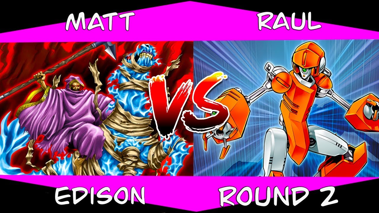 Yugioh Diva Zombies vs Machina Turbo Edison Format Gameplay! at Card ...