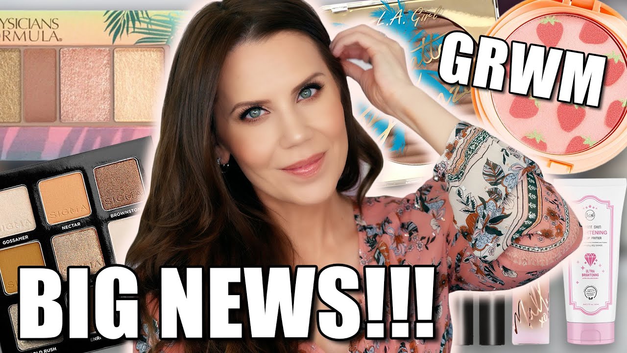 SHARING BIG NEWS ... Get Ready With Me! - YouTube