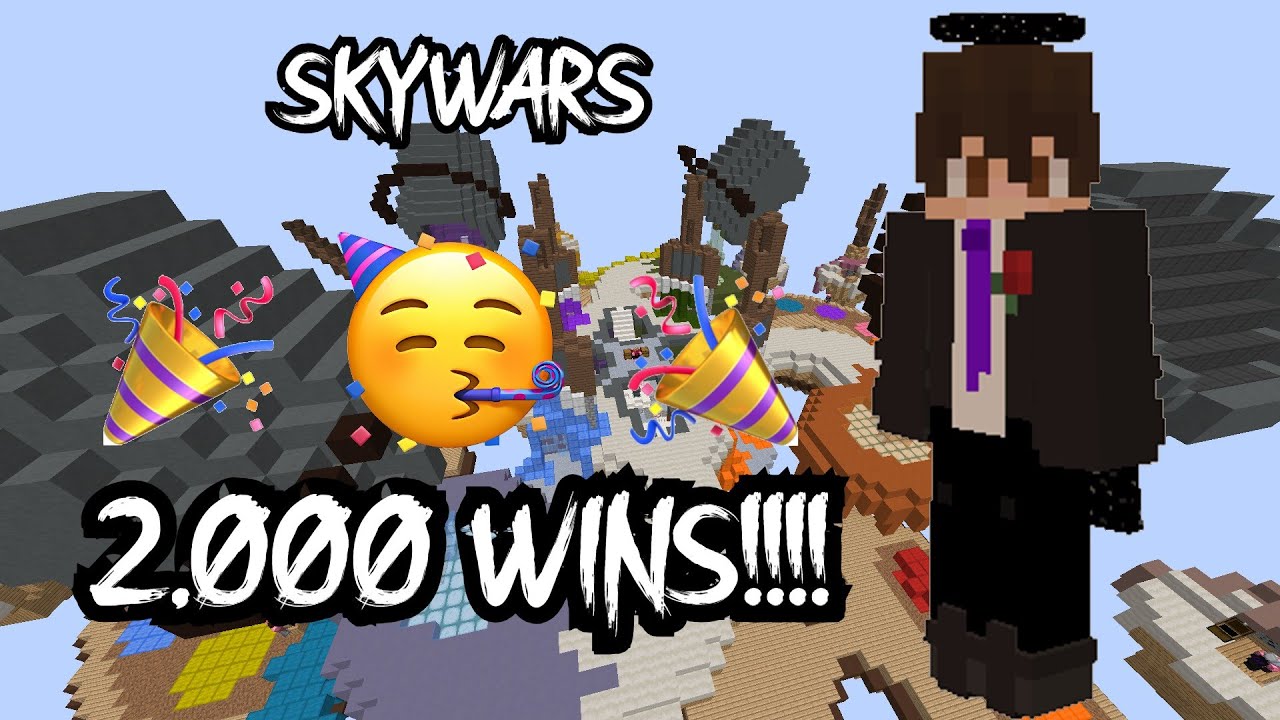 2,000 wins! | hypixel skywars - YouTube