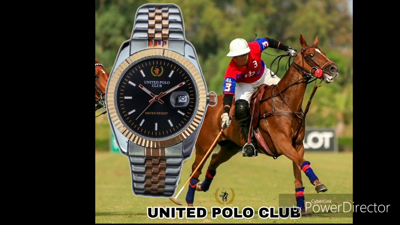 JAM TANGAN UNITED POLO CLUB ORIGINAL (110) - YouTube