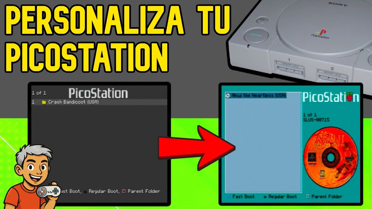 Cómo añadir Carátulas y personalizar la Interfaz en PicoStation RC3 ...