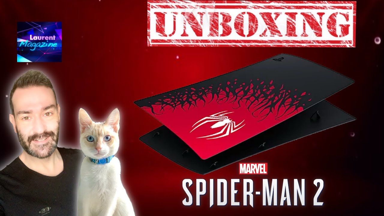 UNBOXING DES FACADES PLATES SPIDERMAN 2 EDITION LIMITEE PS5 - YouTube