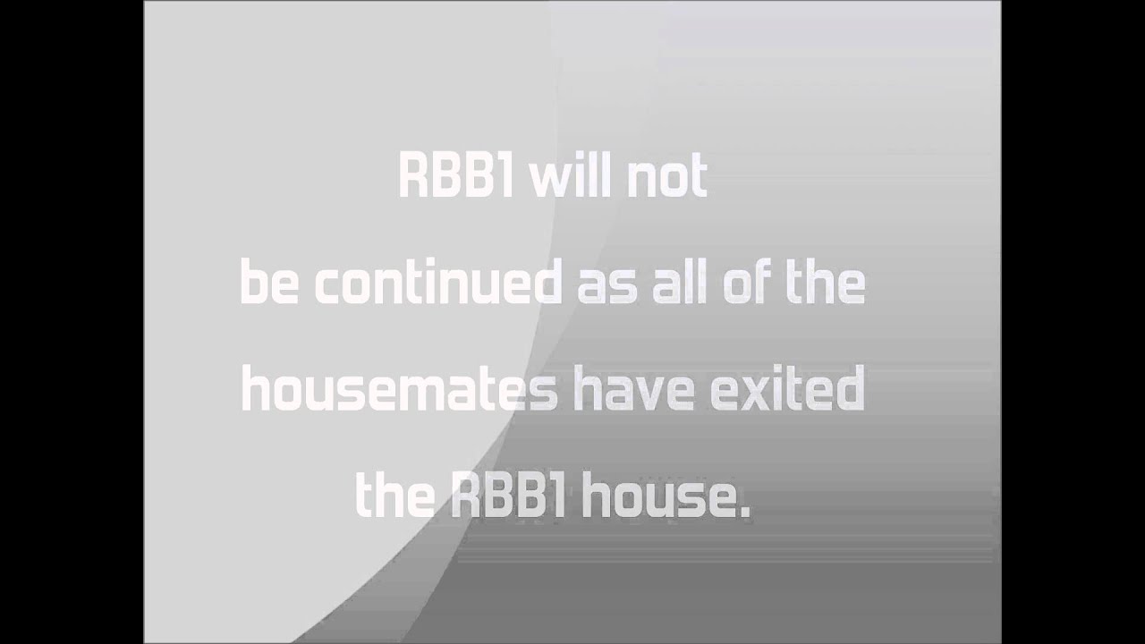 RN | RBB1 announcement - YouTube