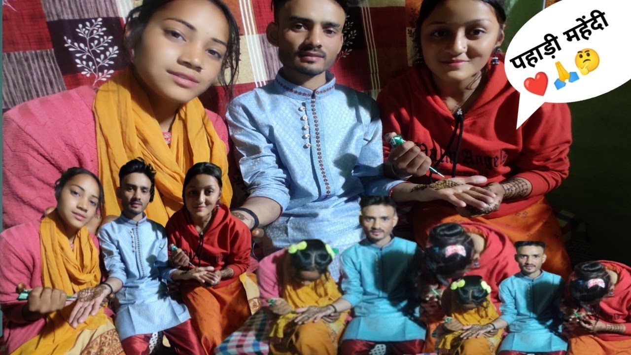 Pahadi Mahendi Vlog || Pahadi Lifestyle Vlog || Eco Pahadi - YouTube