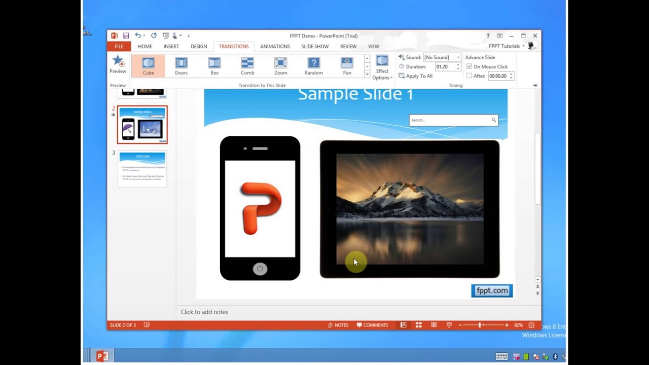 Applying The Cube Effect In PowerPoint YouTube Applying The Cube Effect In PowerPoint YouTube