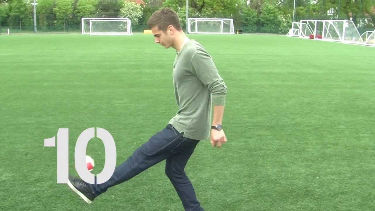 Kaca's Keep Ups #3 - Mini Football - YouTube