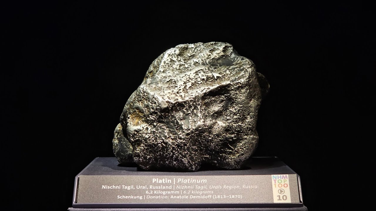 More Valuable Than Gold | Native Platinum, 12x10x8cm, Ural, Siberia ...