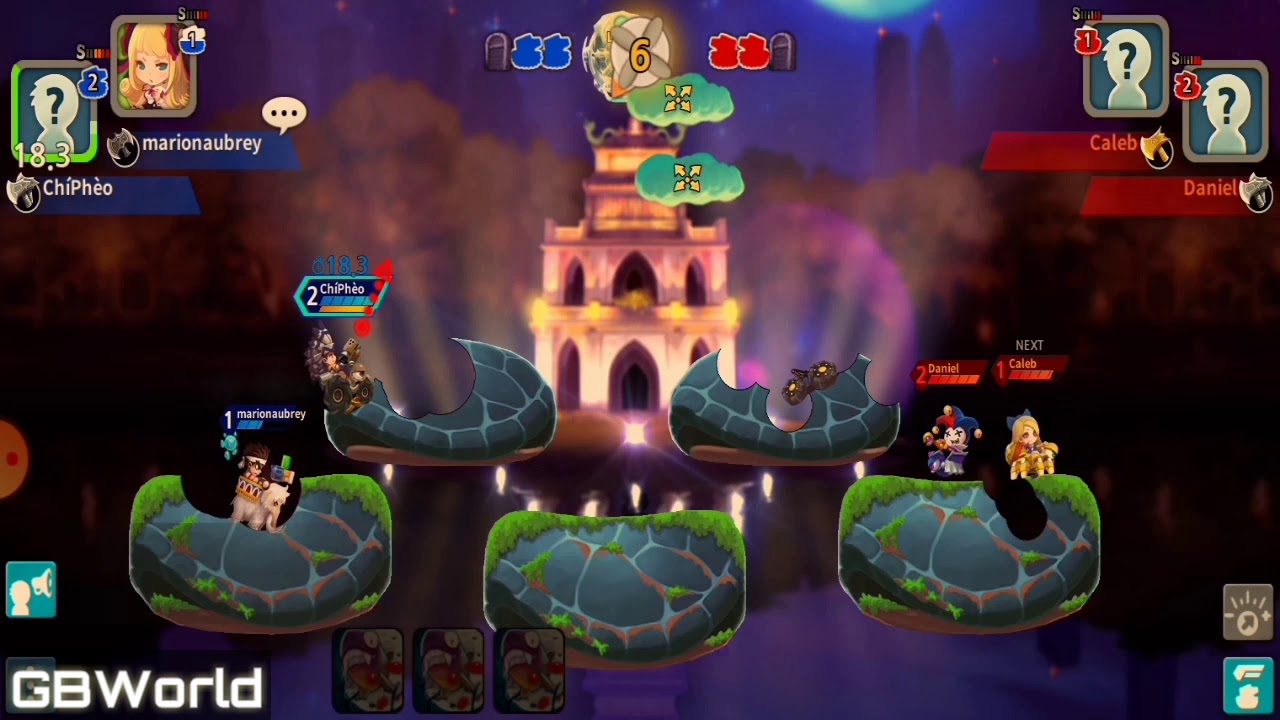 Ep43 GunboundM 2vs2 Gameplay: Ice Tank | GunBound World Gaming - YouTube