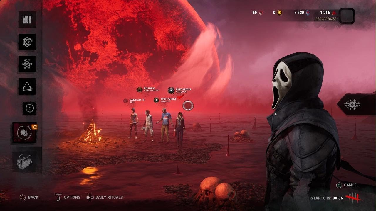 Dead by Daylight PS5 First game as Ghost Face - YouTube