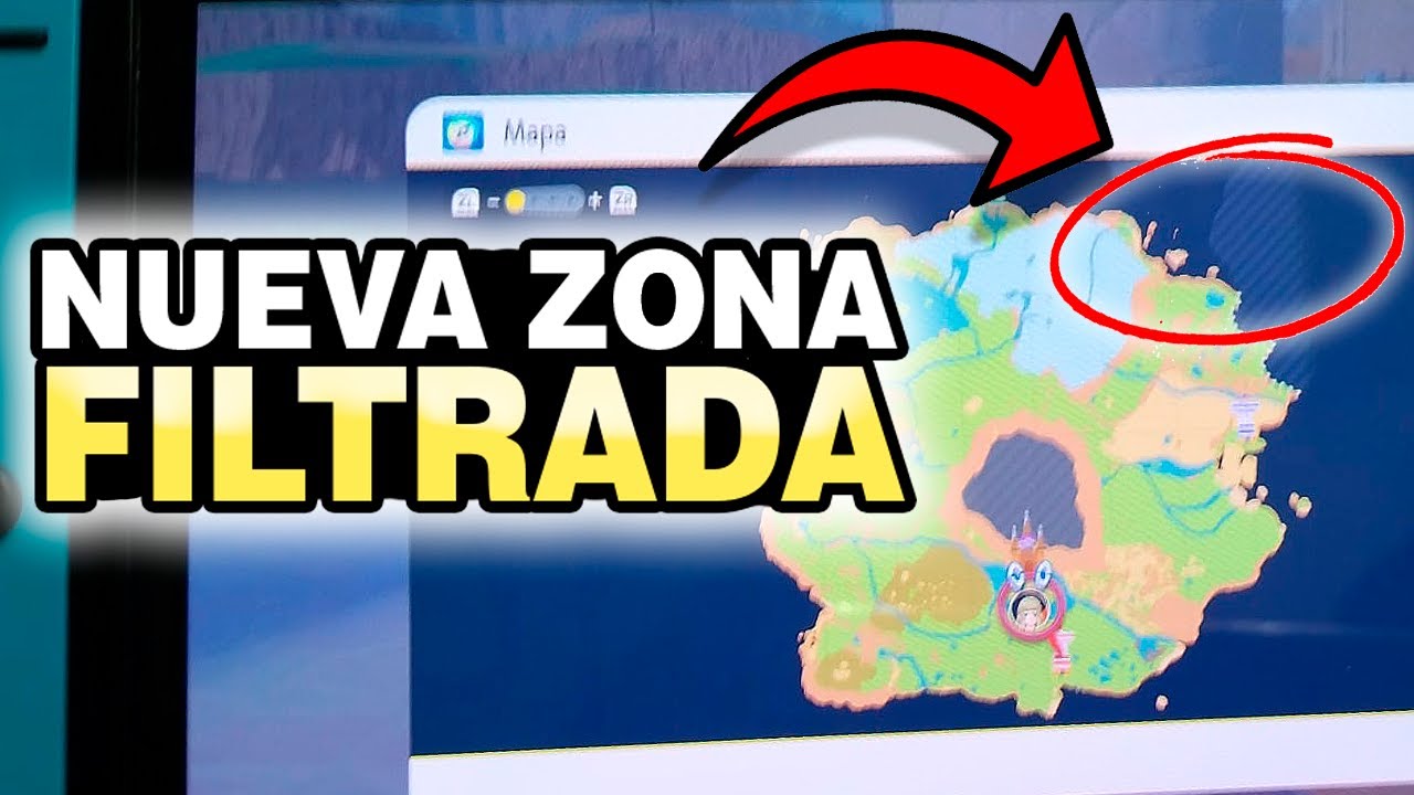Solo Mira Esta Sección del MAPA DE PALDEA... ¿¿QUÉ ESCONDE?? | POKÉMON ...