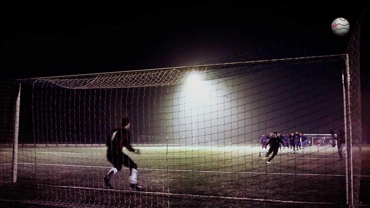 Football Skills on Training - Penalty Kicks - YouTube