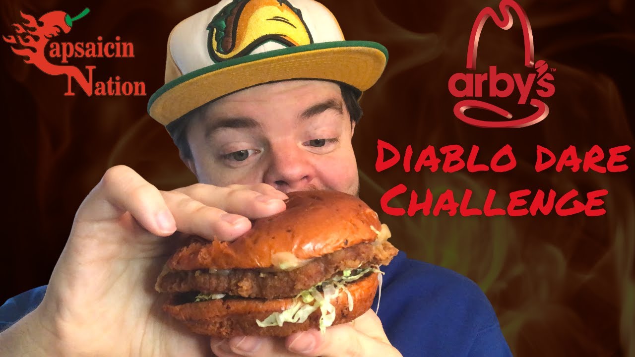 The spiciest sandwich in Fast Food?? #DiabloDareChallenge | Spicy Food ...