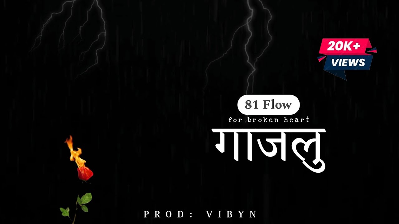 Gajalu - 81 flow [Official Lyrics Video] prod. @vibyn - YouTube