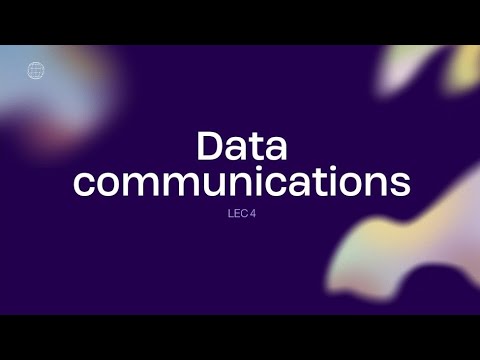 شرح ماده data communications موضوع CRC وموضوع checksum المحاضره الرابعه ...