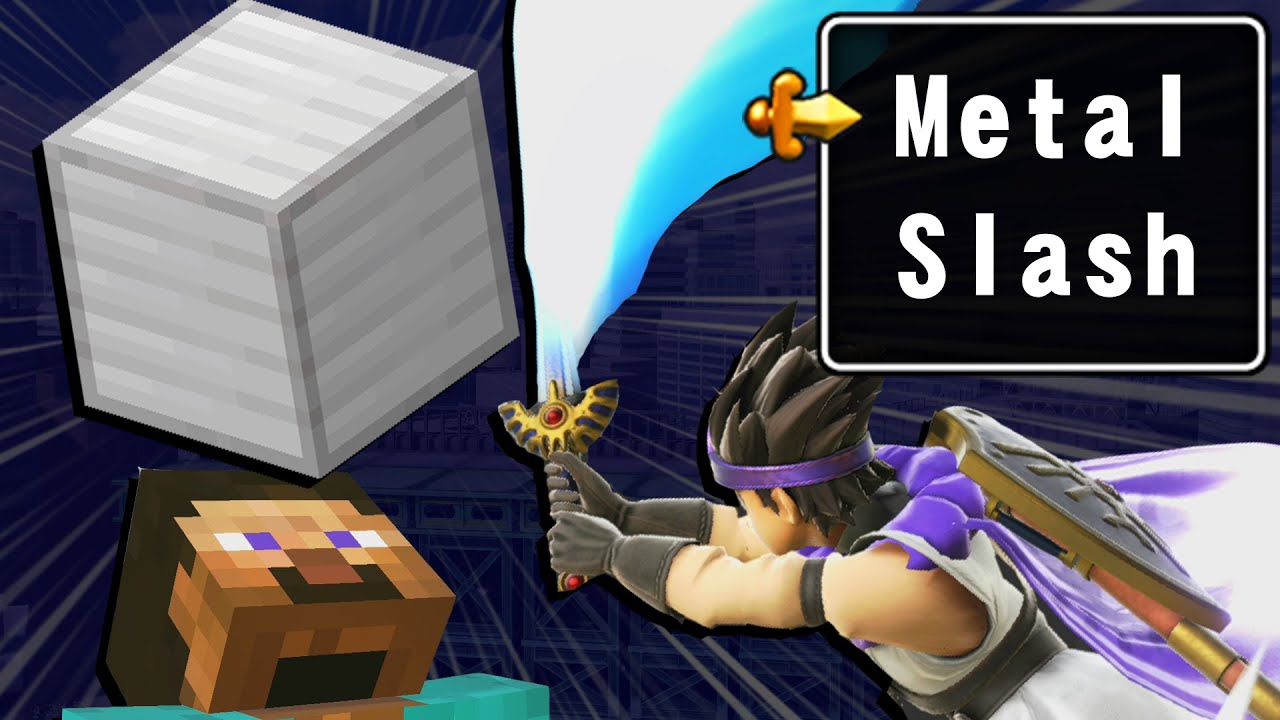 Can Metal Slash DESTROY Steve's IRON BLOCKS? -- Random Smash Ultimate ...
