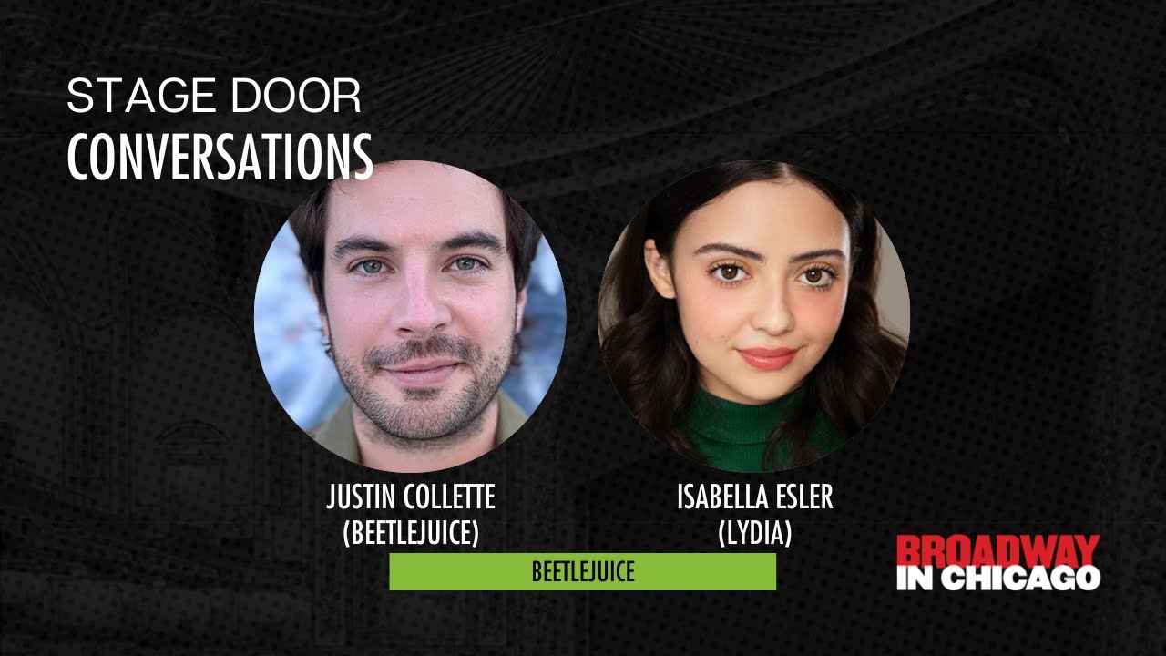 Justin Collette and Isabella Esler from Beetlejuice | Broadway In ...