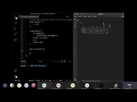 List ADT - Array Based - Unsorted - 14 Implementation of Iterator Functions - YouTube