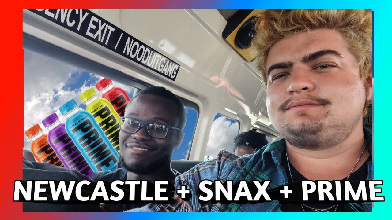 NEWCASTLE + SNAX + PRIME : Going to visit snax in newcastle - YouTube