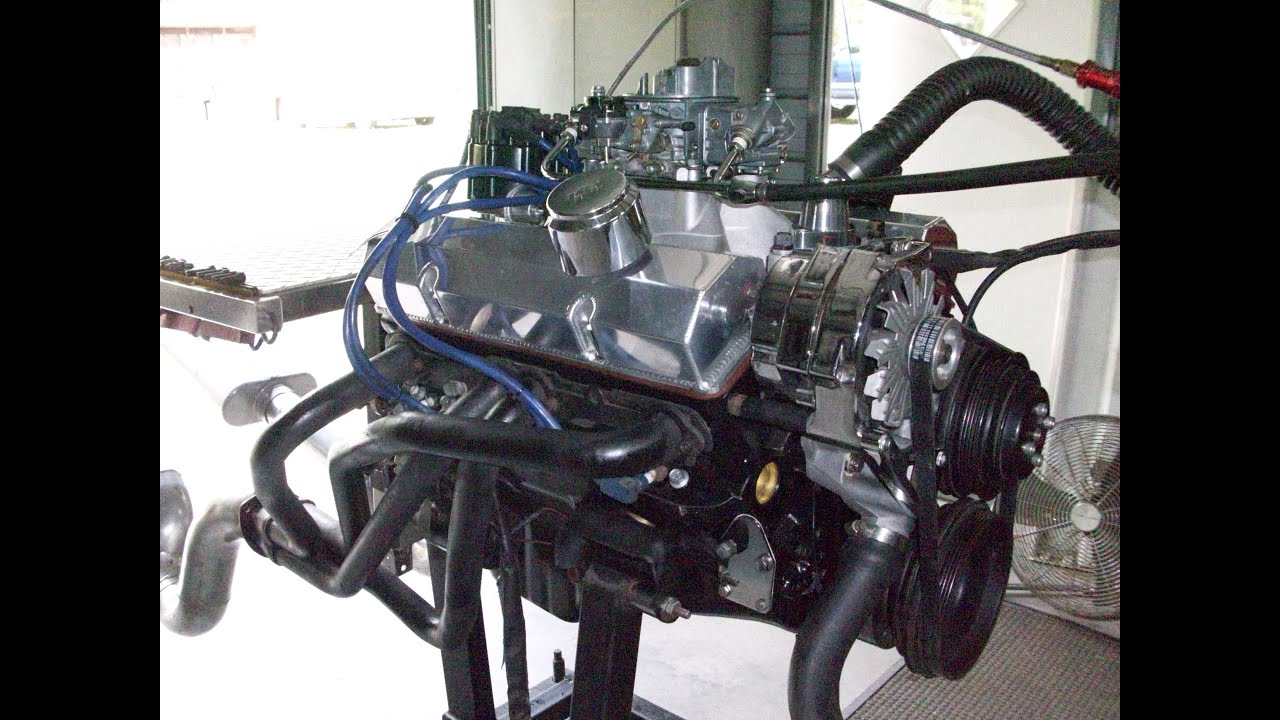 350 SBC on Run Stand, Rocket Performance Speed and Custom, Performance ...