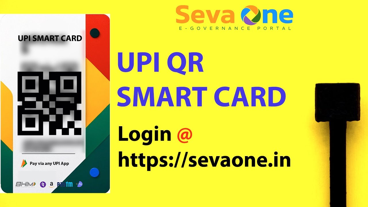 UPI QR SMART CARD - YouTube