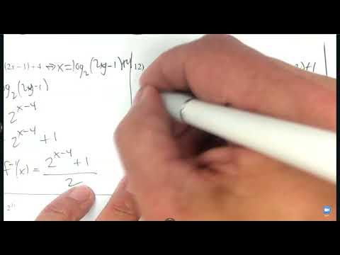 Math 3 Inverses of Logs and Exponentials - YouTube