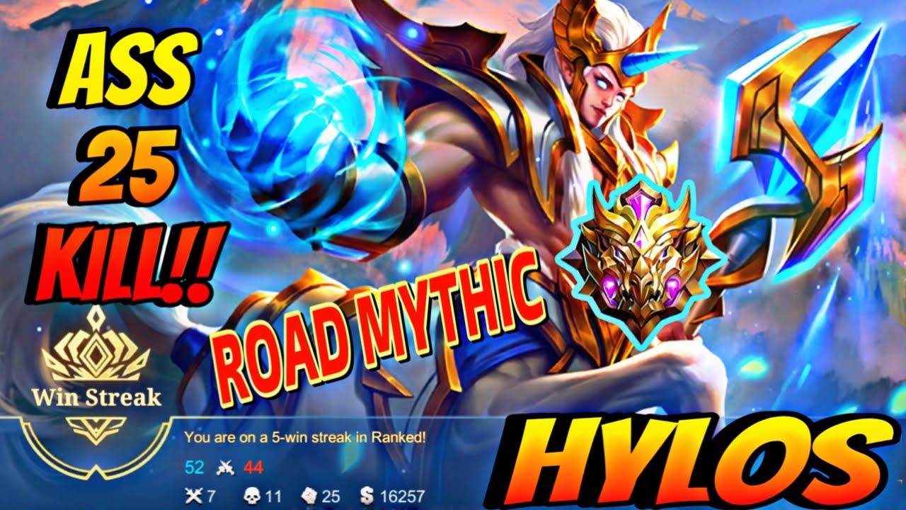 HYLOS TANK BUILD 2023 SOLO RANK, ROAD MYTHIC - BEST BUILD BURIED S30 ...