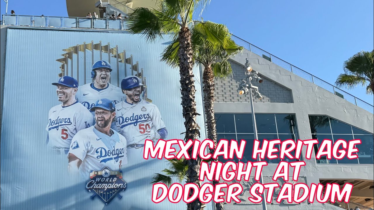 Mexican Heritage Night 2025 at Dodger Stadium! Música, Luchadores, and ...