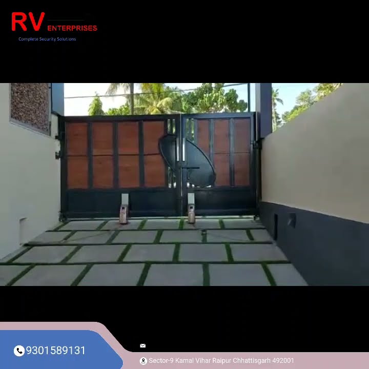 Roller Gate Motor - YouTube