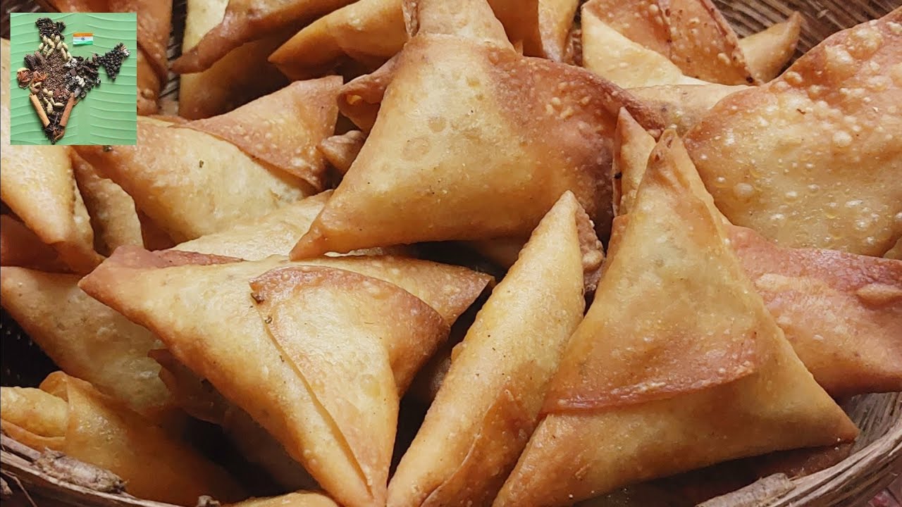 Chicken Samosa Street Style |How to make Chi Samosa |200 Chicken Samosa ...