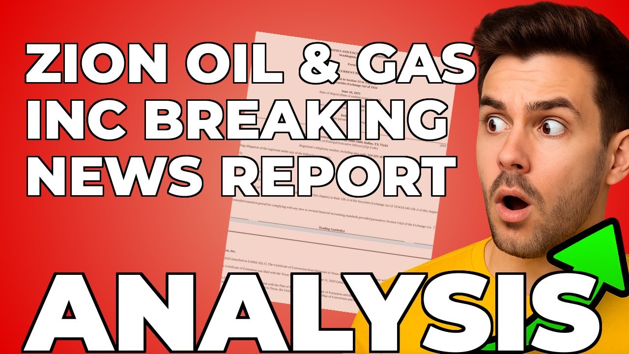 Zion Oil & Gas Moves to Texas: My Take on the Strategy Shift - YouTube