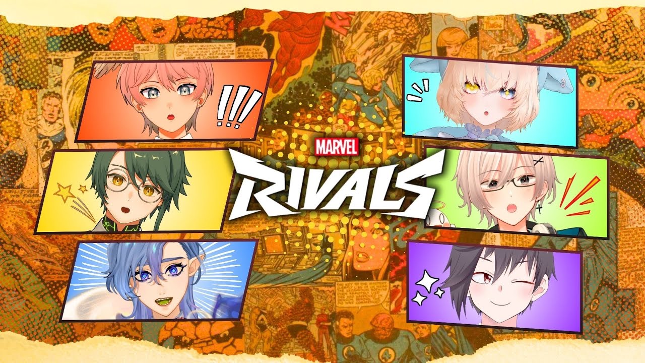 【Marvel Rivals】 i love marvel rivals (if i don't lag) 【Fui | VTuber ...