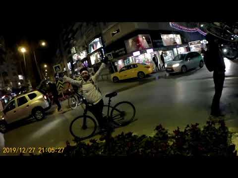 Kask kamerası İZMİR CRİTİCAL MASS 118. Aralık 27.12.2019video.12.