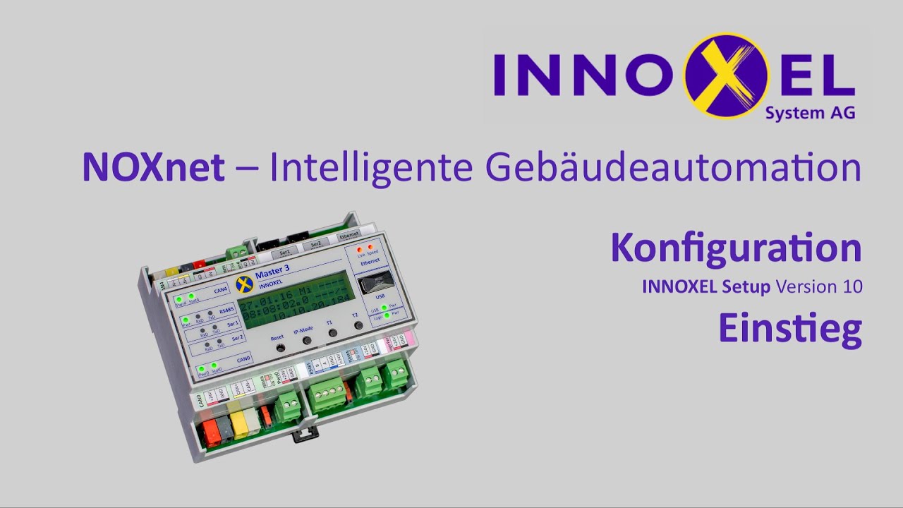 INNOXEL - Video Konfiguration Einstieg - YouTube