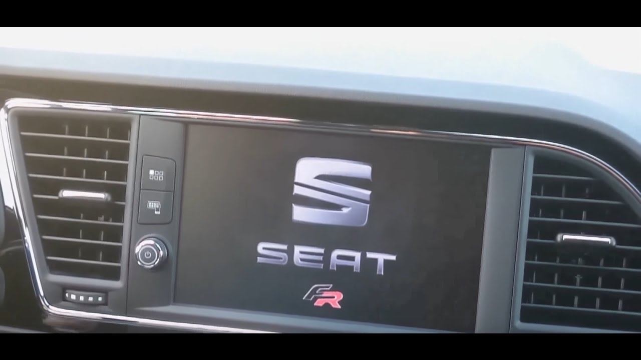 Sistema multimedia Seat Leon FR Plus 2017 restyling MY17 [1080p] - YouTube