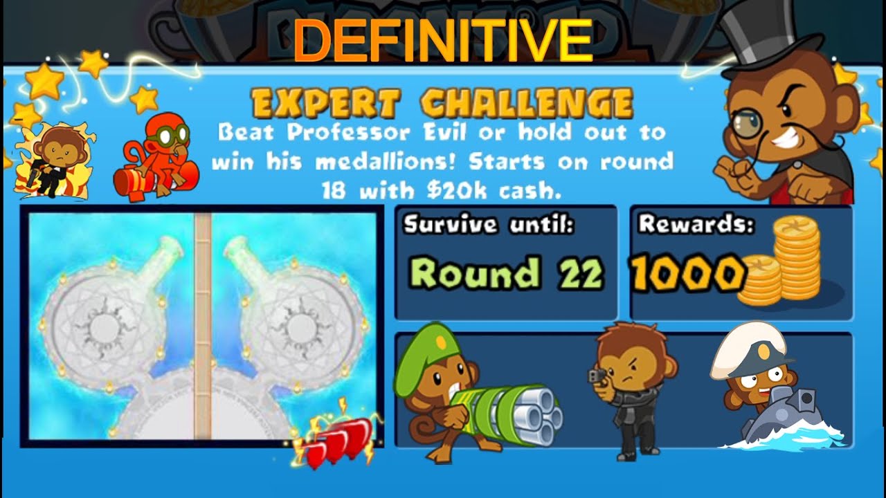 Bloons TD Battles -Professor Evil Challenge in BTD Battles | Week 41 1/ ...