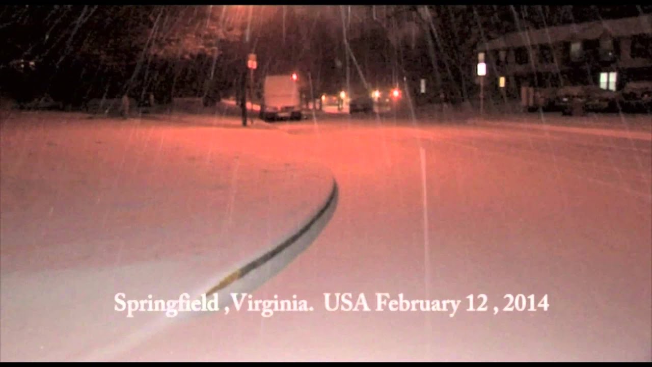 Snow Storm February 12 , 2014 USA - YouTube