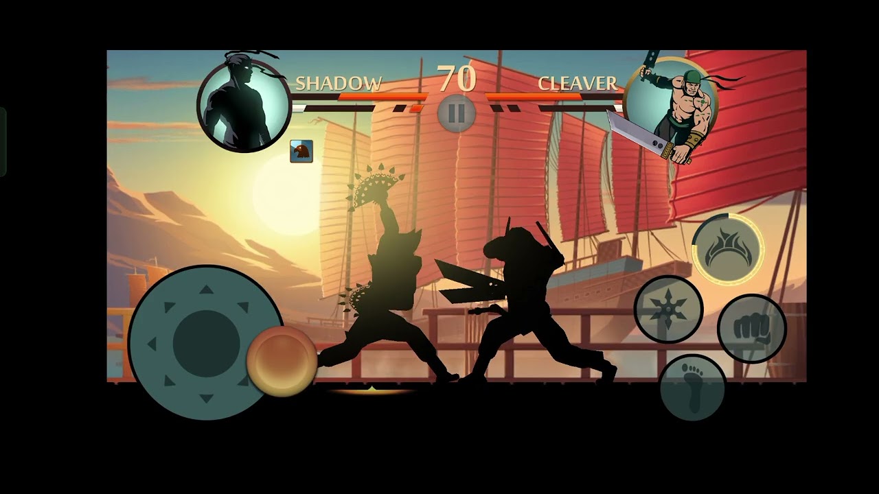 Defeating Cleaver | Shadow fight 2 | TechnoPath - YouTube