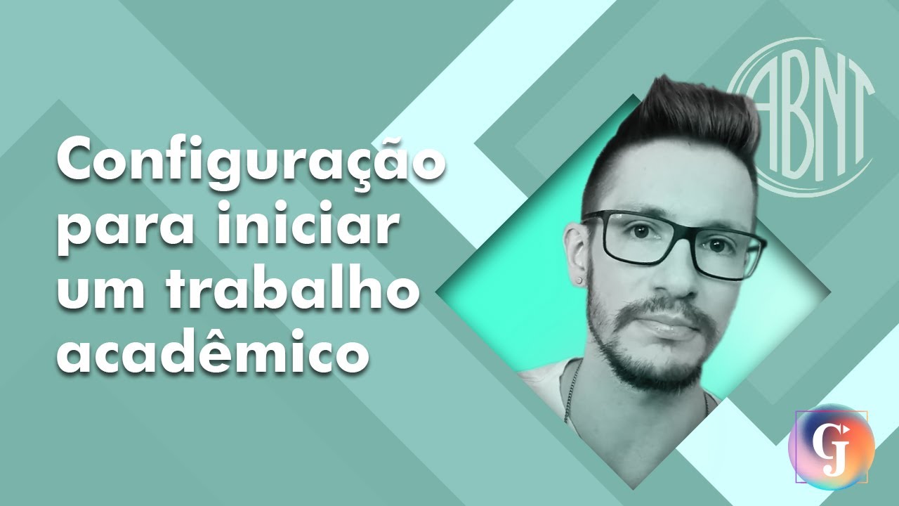 Como configurar o Word para iniciar um trabalho acadêmico - YouTube