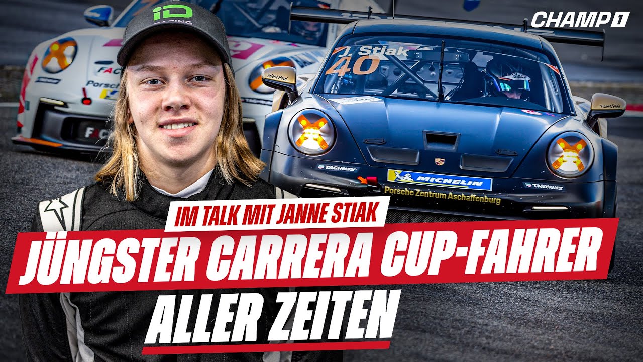 Er lebt seinen Traum! „Deutschlands jüngster Carrera Cup-Fahrer aller ...