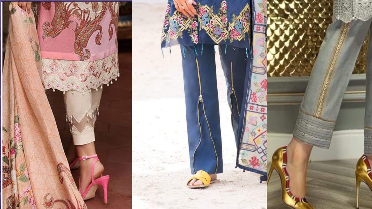 Trousers design ideas / capri designs - YouTube