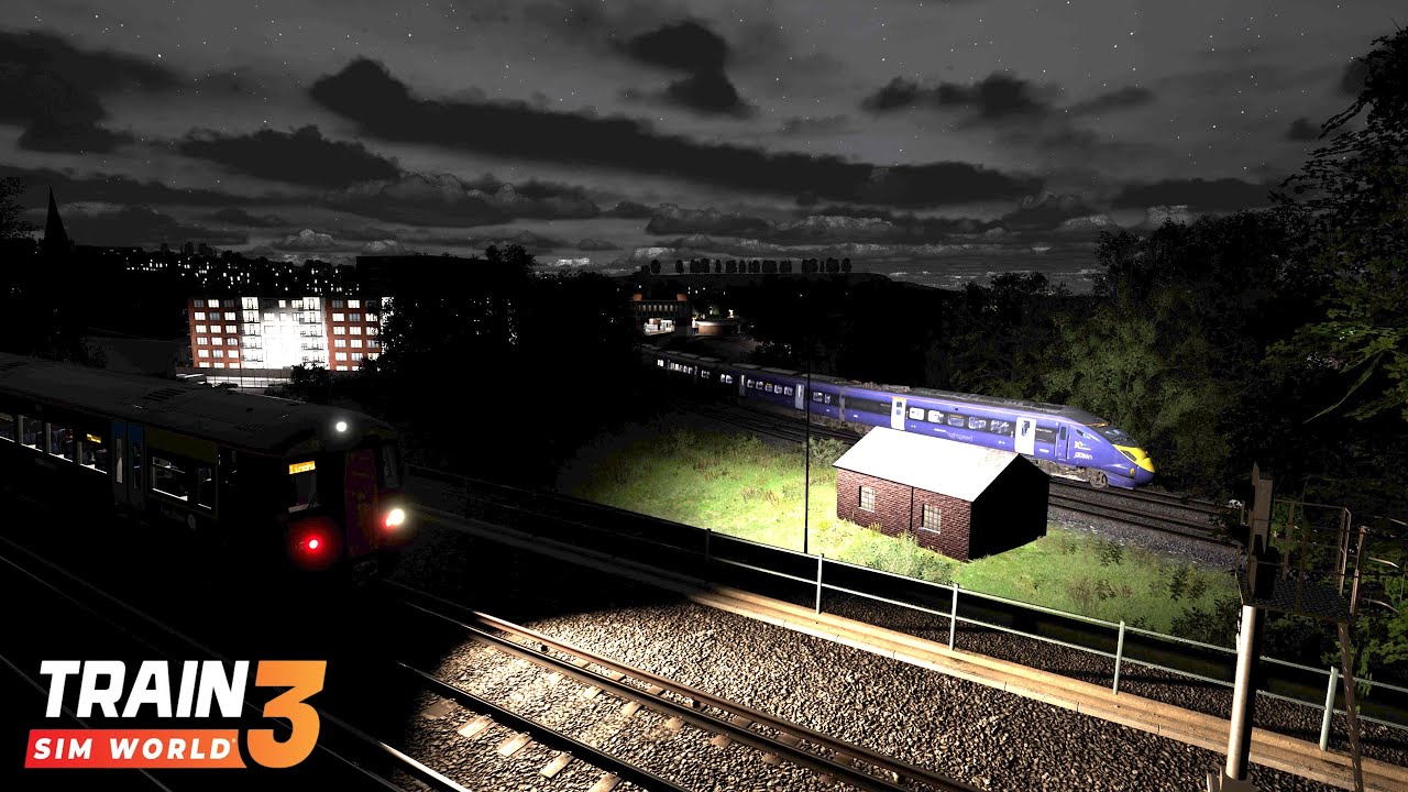 TSW 3 | Night Train - Last Stop - Cab View - 4K - YouTube