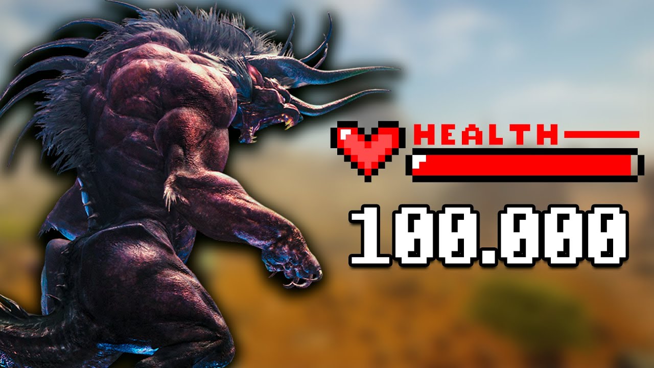 El monstruo con MÁS VIDA de Monster Hunter World - YouTube