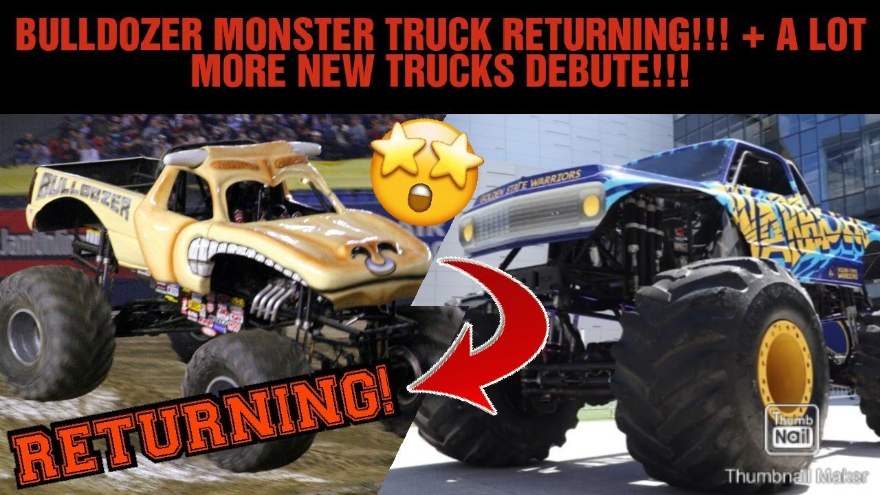 BULLDOZER MONSTER TRUCK RETURNING!!! + A LOT MORE NEW TRUCKS DEBUTE ...