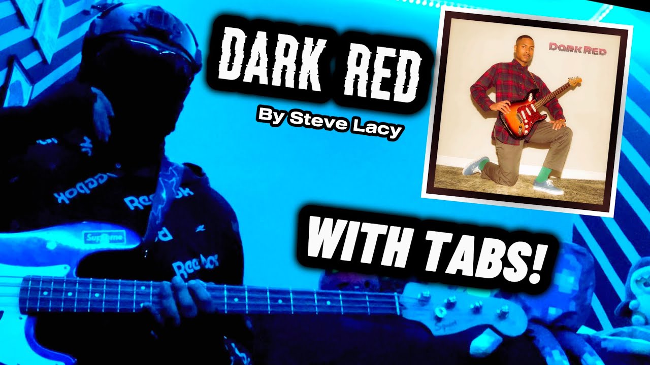Dark Red - Bass Cover (WITH TABS) - YouTube