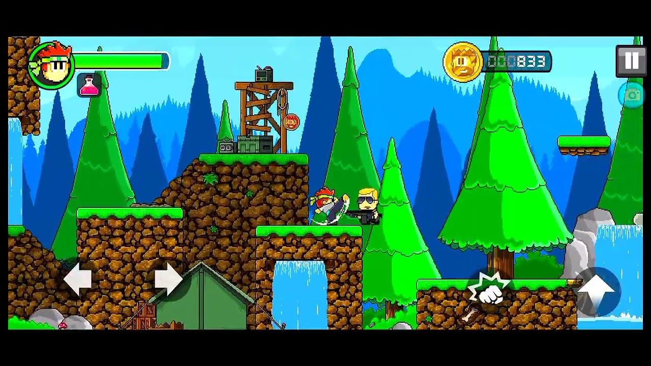 SUPER DAN THE MAN STAGE 3 | Dan The Man Gameplay - YouTube