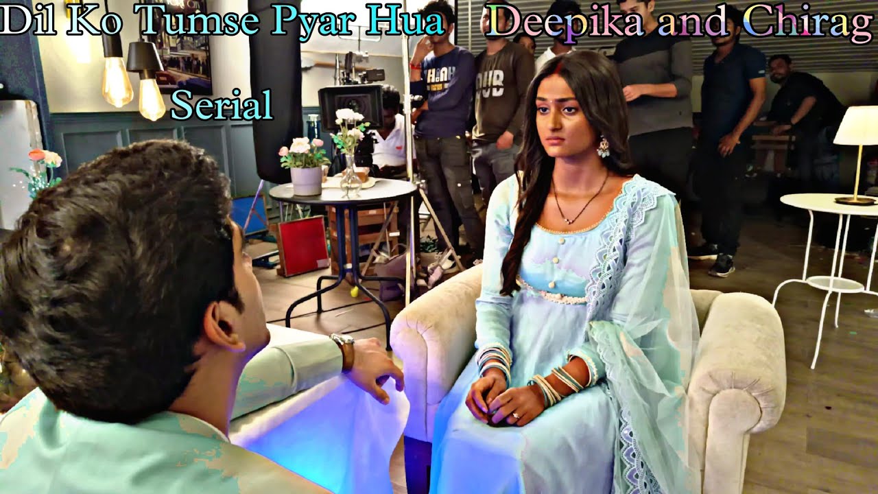 TV Serial Ki Shooting l Dil Ko Tumse Pyar Hua Today Video l Dr Chirag ...