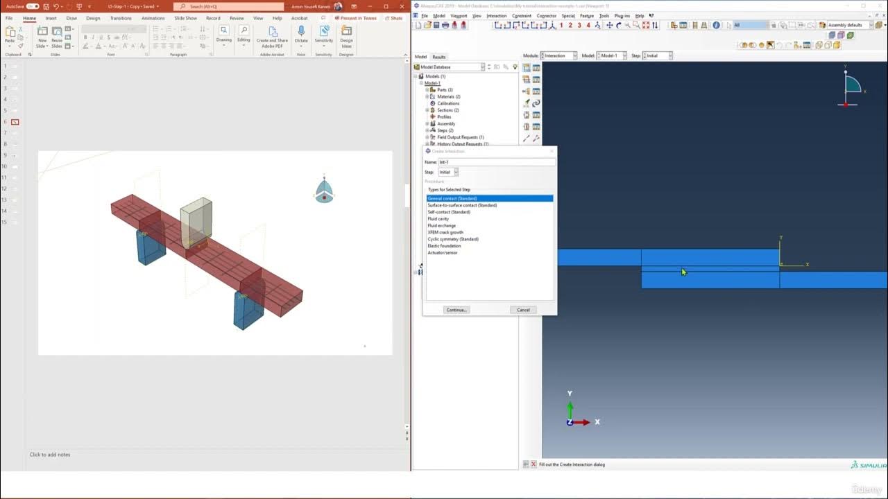Fundamentals of Abaqus: Interaction - YouTube