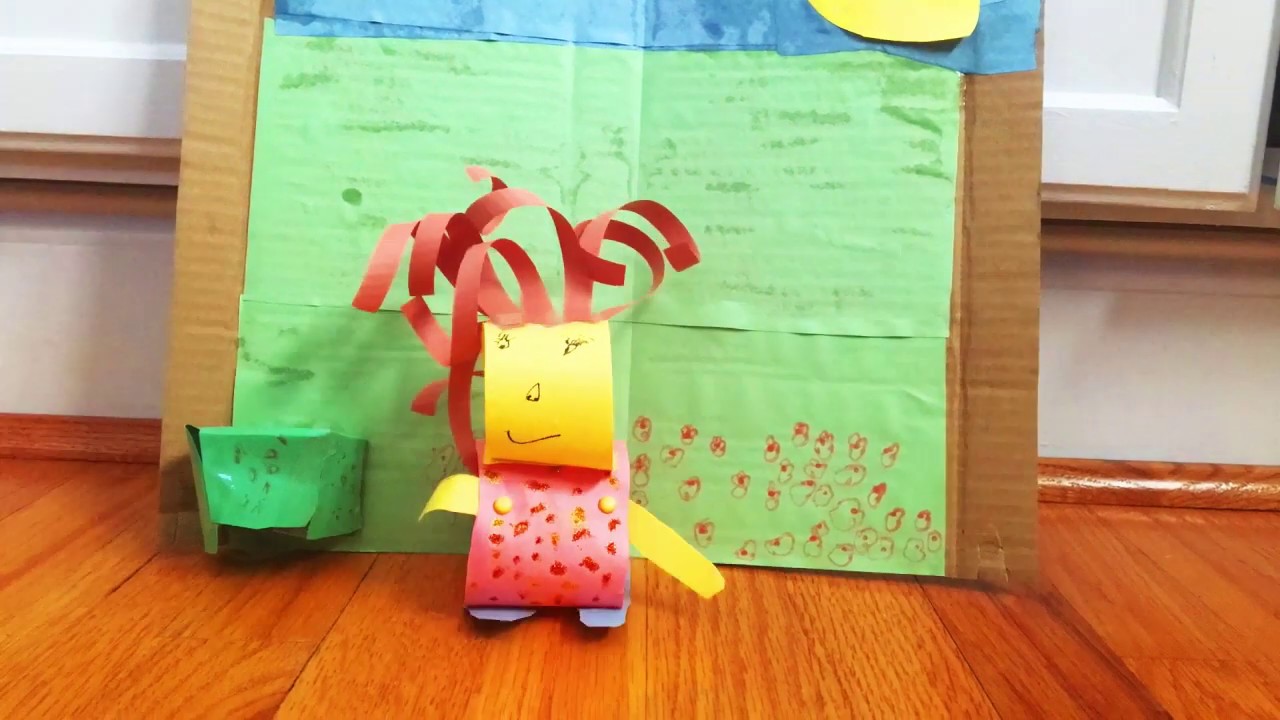 Student Film: Animation Test, Human Puppet Wave - By, Caroline B. - YouTube