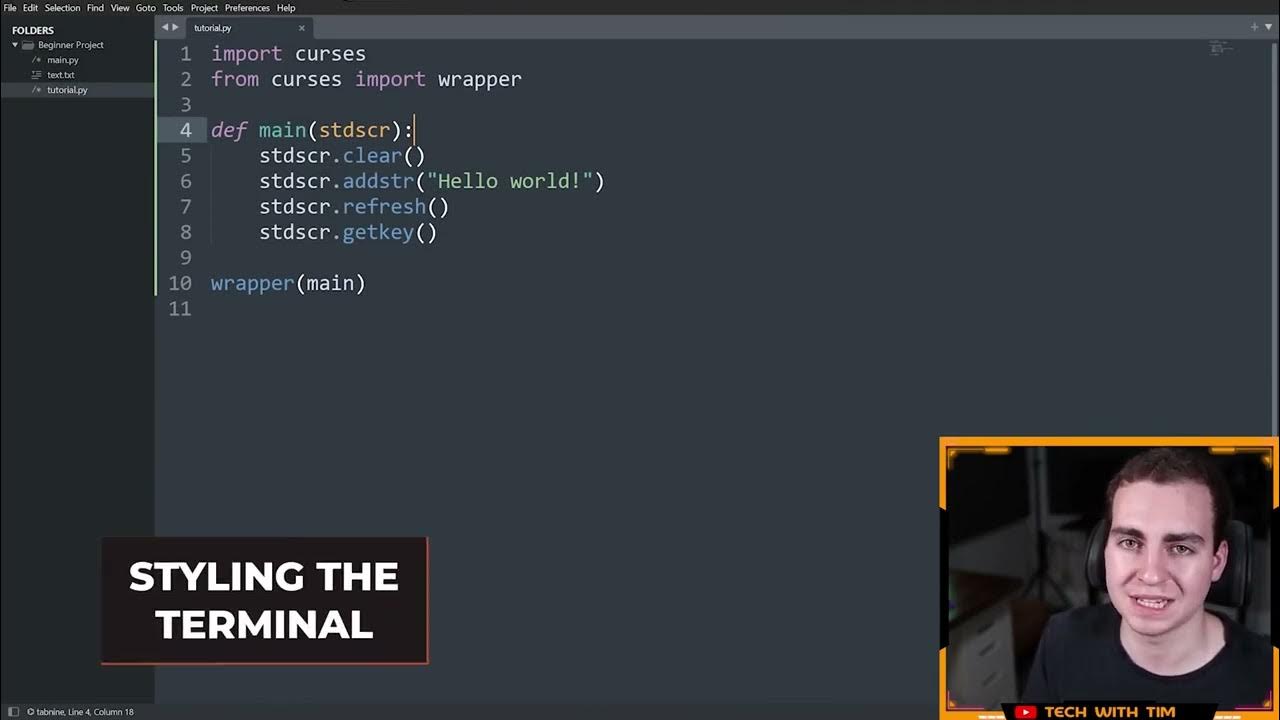 The Best Python Project For Beginners! Full Tutorial - YouTube